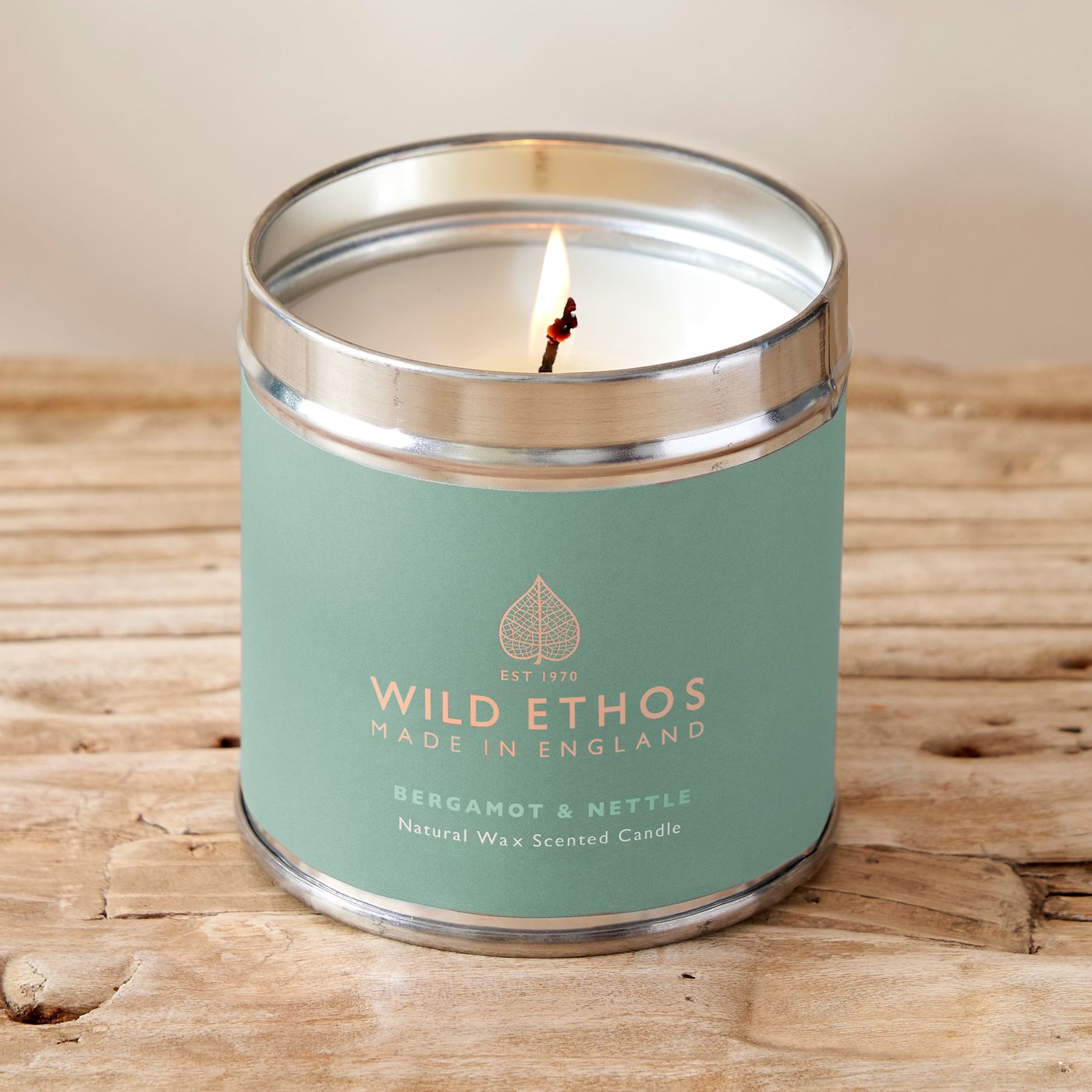 Wild Ethos Begamot & Nettle Candle