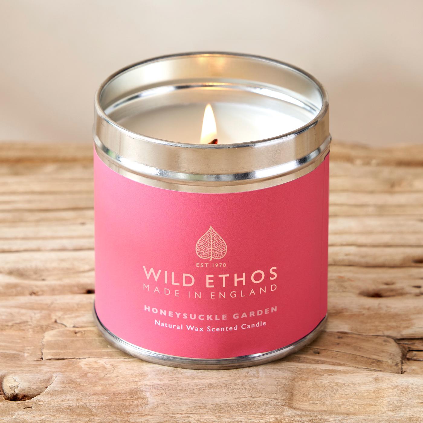Ethos Naturals Honeysuckle Garden Candle